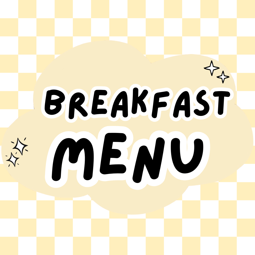 "Breakfast" Wax Melt Menu – Snacky Co